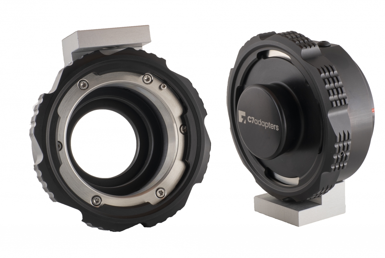 PL mount adapter Canon EOS RF RED Komodo mount cameras - c7Adapters